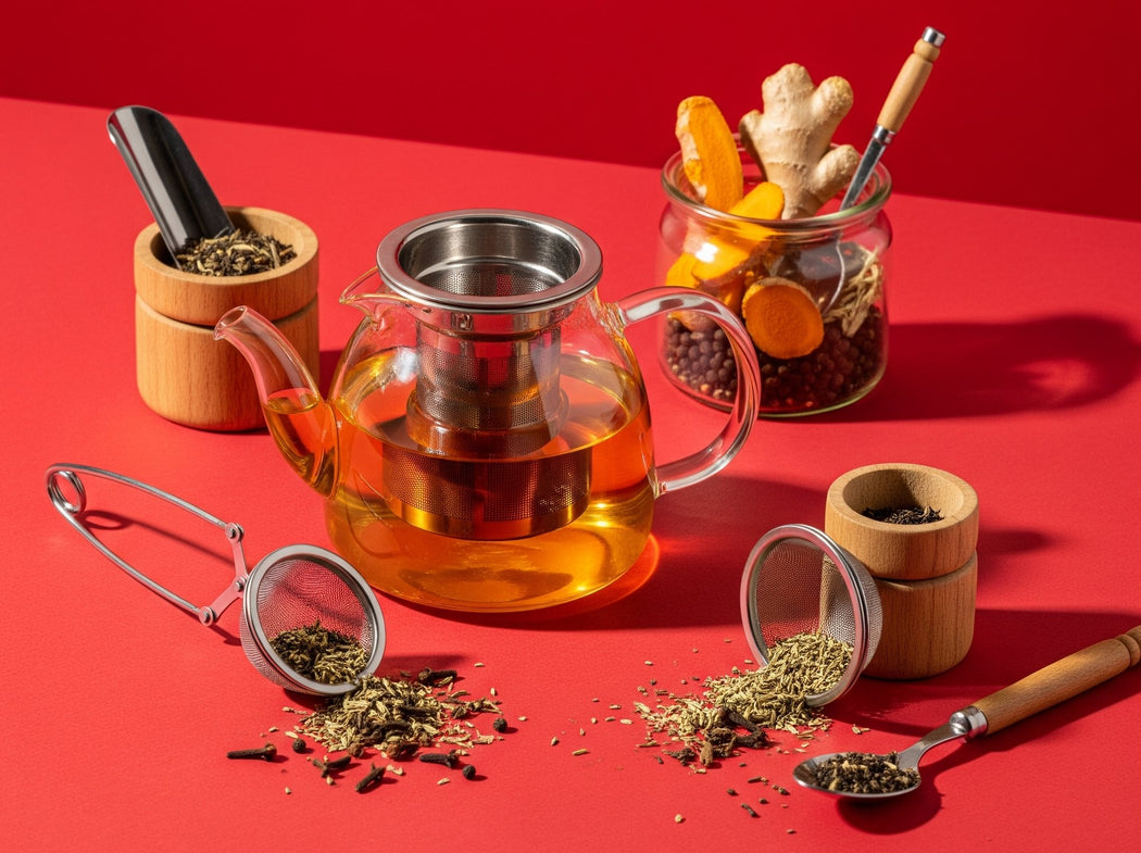 Turmeric Twister Tea Infusion – A Warming & Spiced Herbal Blend – Blue ...